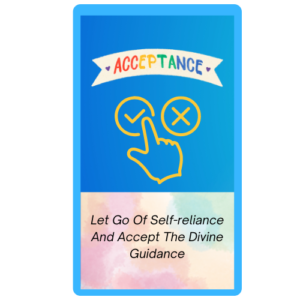 Let Go Of Self-Reliance And Accept The Divine Guidance (Audio Reading ...