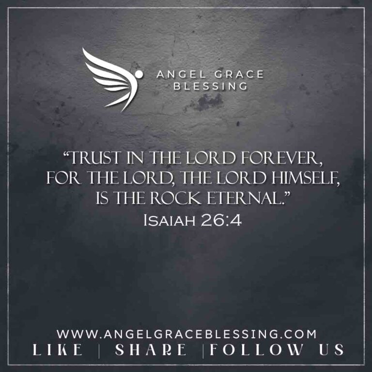 Trusting in God's Unwavering Strength - Angel Grace Blessing
