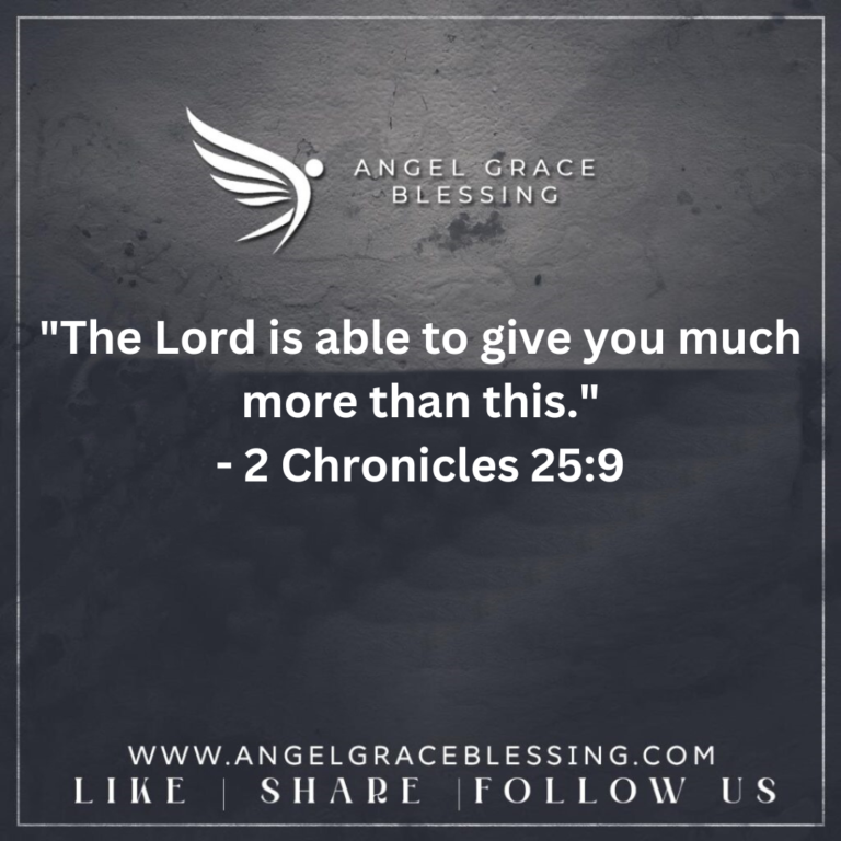 Trusting in God's Overflowing Grace - Angel Grace Blessing