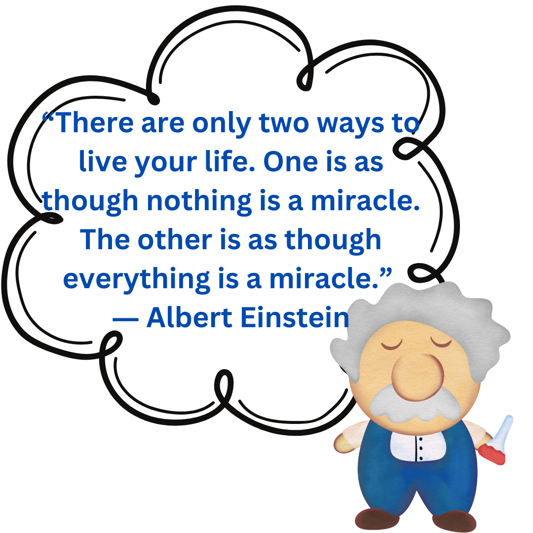 There are only two ways to live your life - Albert Einstein