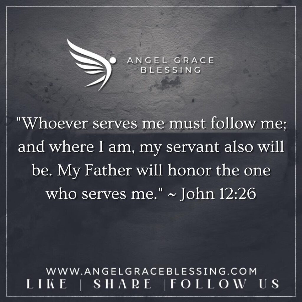 Embracing the Call to Follow and Serve - Angel Grace Blessing