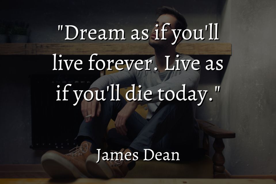 Balancing Ambition and Mindfulness: Lessons from James Dean's Words ...