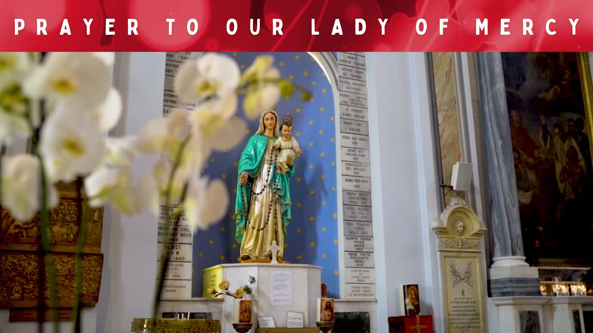 Prayer to Our Lady of Mercy - Angel Grace Blessing