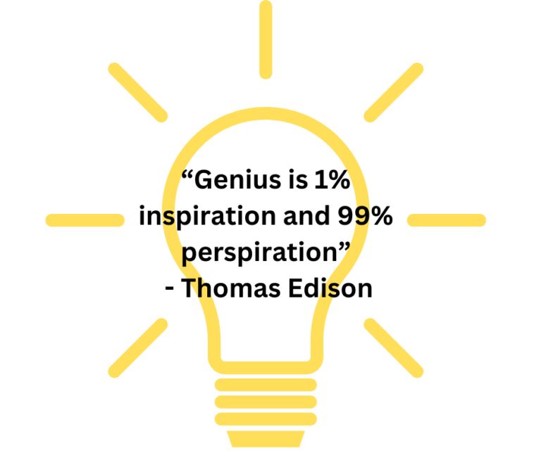 Genius Isn’t Born—It’s Built: The Power of Perspiration - Angel Grace ...